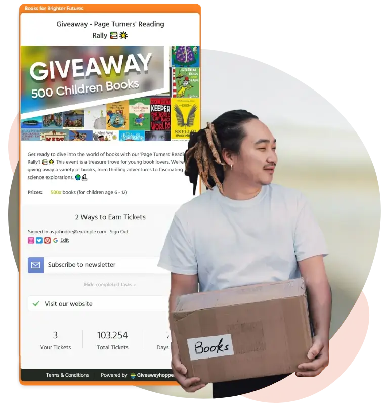 Giveawayhopper for Non-Profit